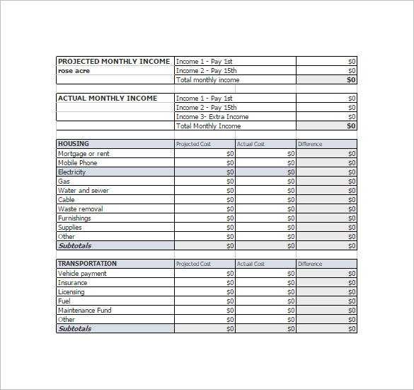 10 Budget Template Google Docs 10 Budget Template Google Docs